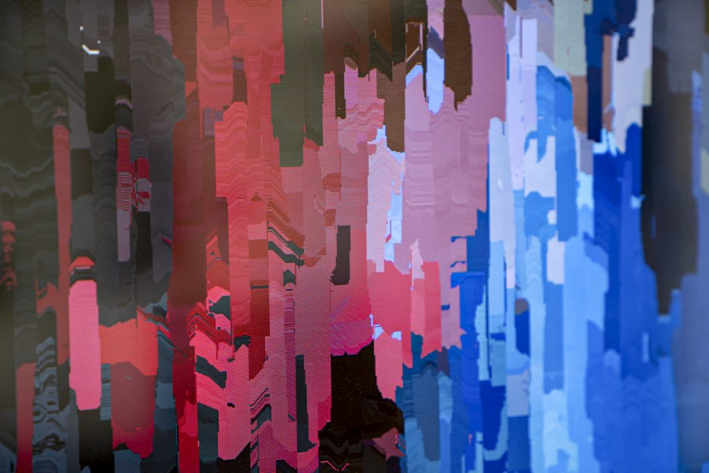 Maelstrom by Daniel Canogar - bitforms gallery