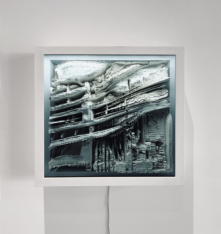 Machine Hallucinations Study I by Refik Anadol - bitforms gallery