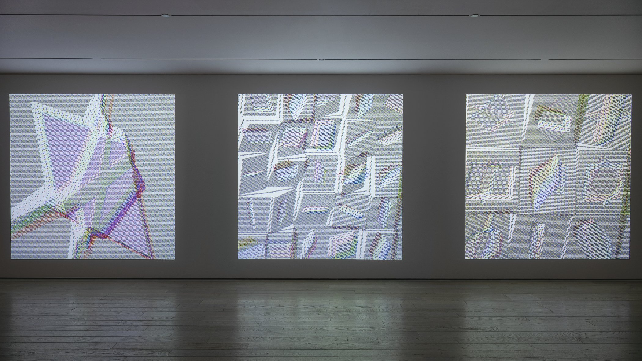 An Empty Room by Casey Reas - bitforms gallery