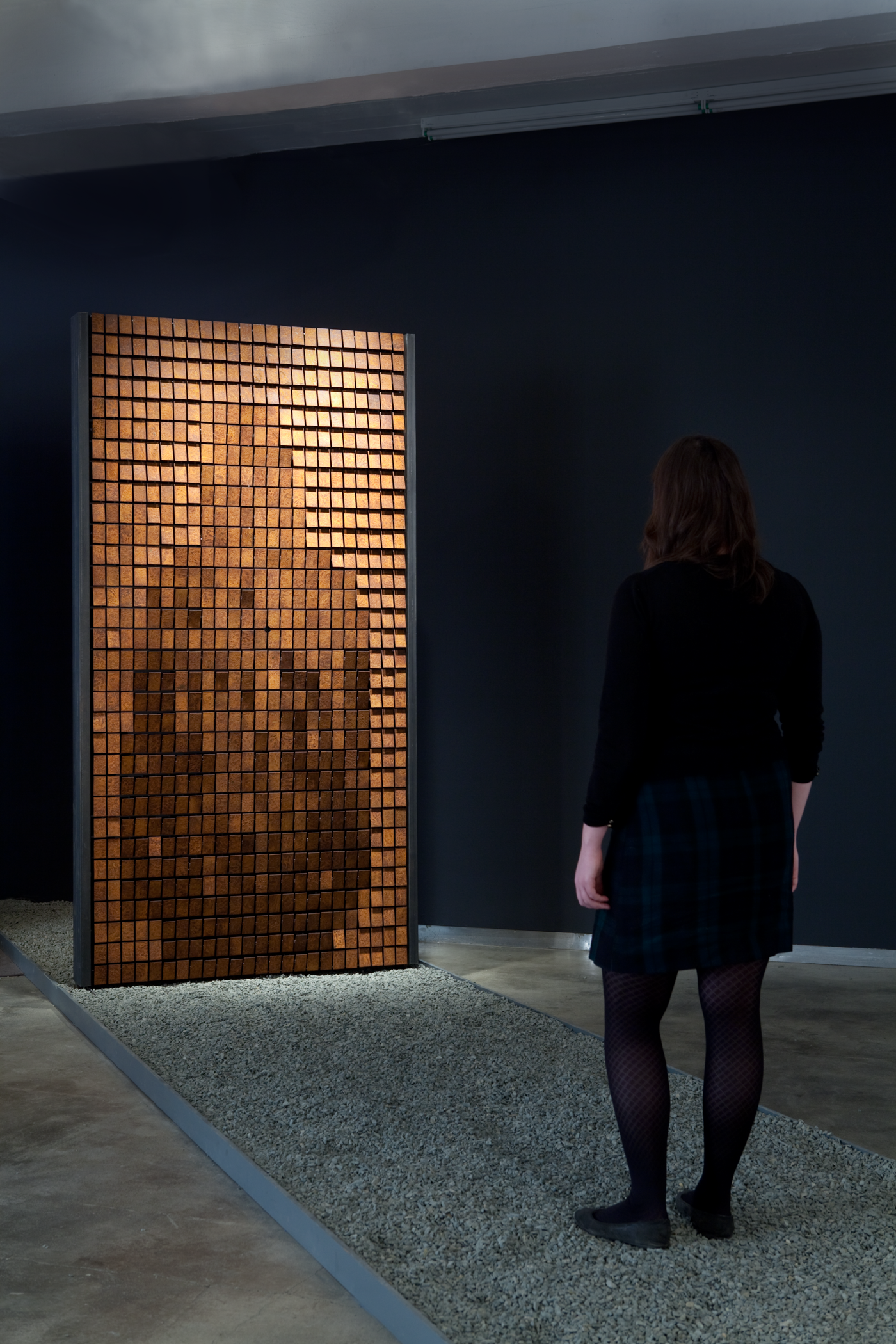 Rust Mirror by Daniel Rozin - bitforms gallery