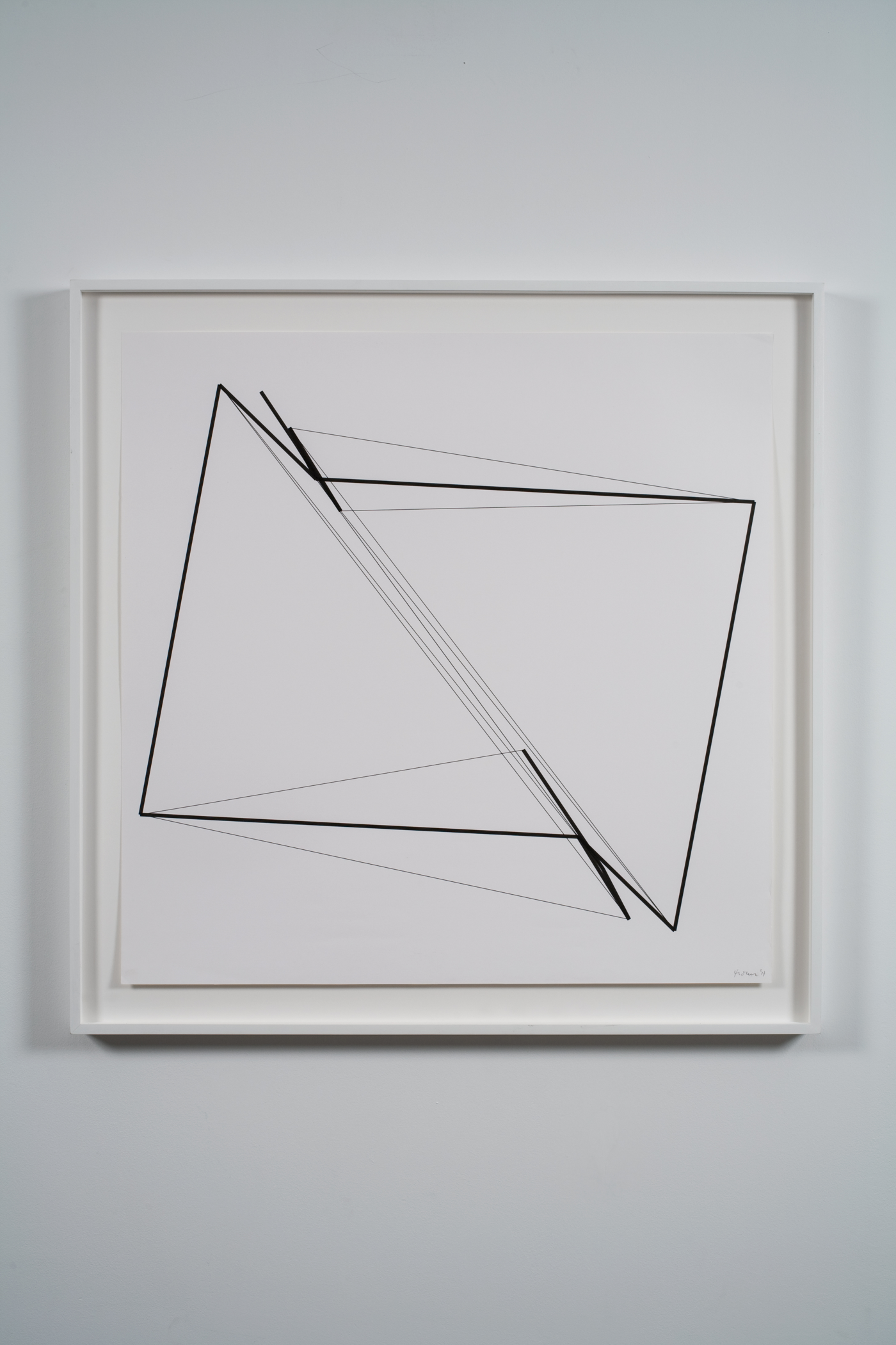 P-504-c by Manfred Mohr - bitforms gallery
